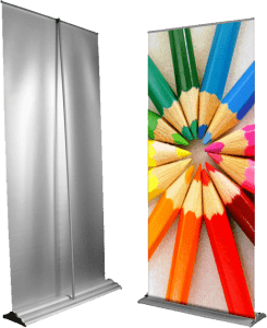 Roll Up de aluminio. Ideal para campañas publicitarías y eventos | Todomax