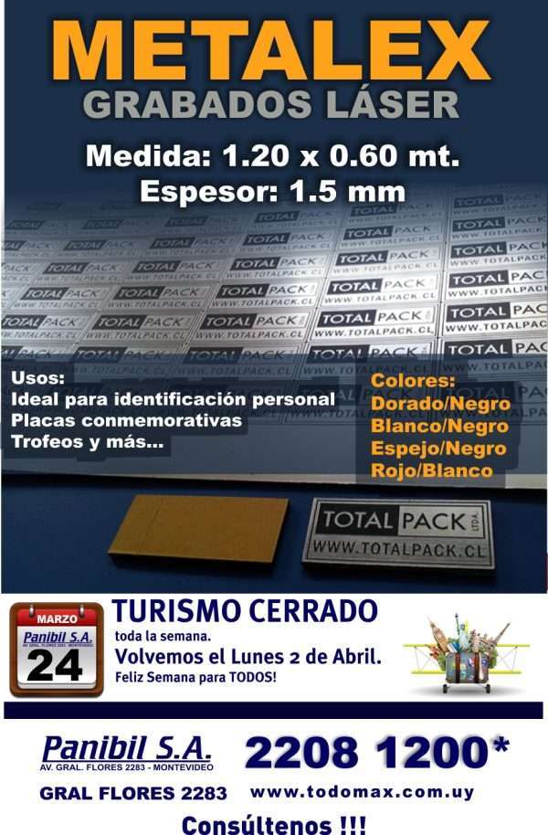 Metalex variedad de colores y aplicaciones | Todomax